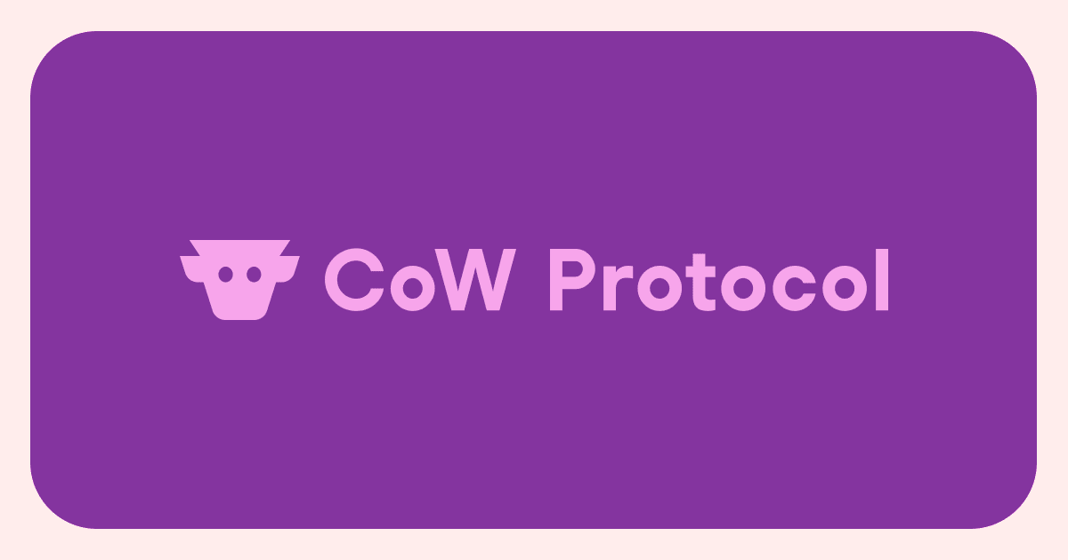 Trading / Getting started • CoW Protocol Tutorial